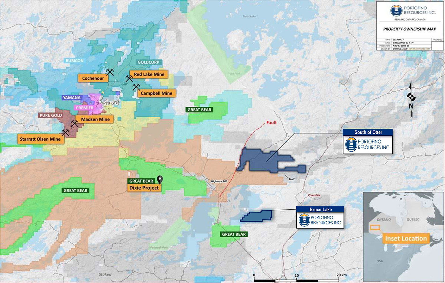 Portofino Increases Red Lake, Ontario Property Interests; Acquires ...