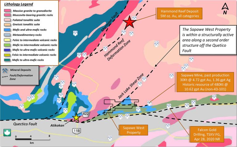 Portofino Acquires Sapawe West, Atikokan Ontario Property - Portofino ...